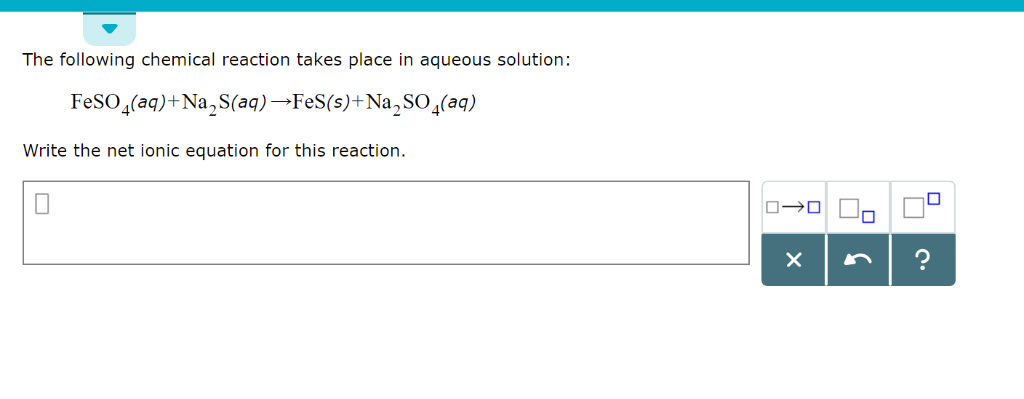 Solved The following chemical reaction takes place in | Chegg.com