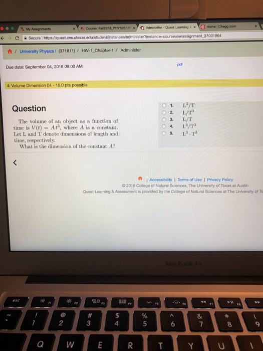 Solved 37001964 CSecure https://quest.cns.utexas At | Chegg.com