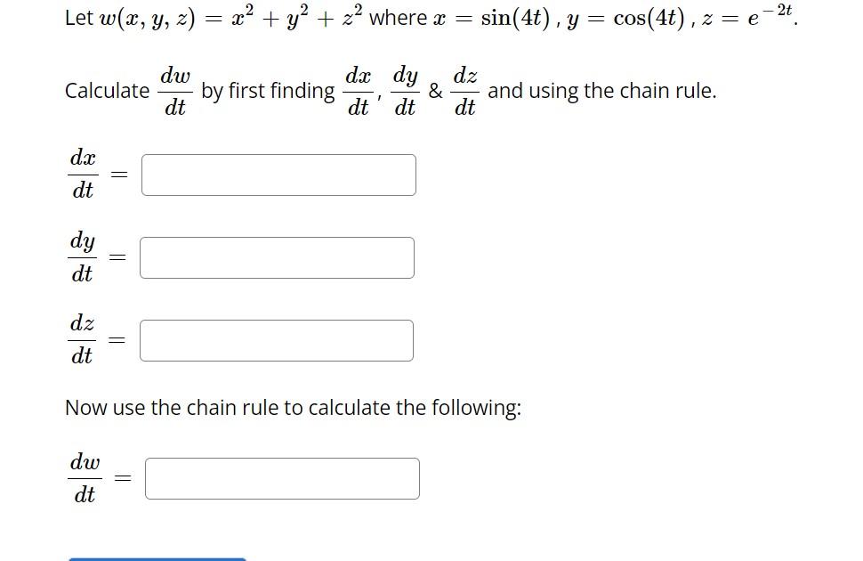 Solved For some reason my answers are all wrong and I cant | Chegg.com