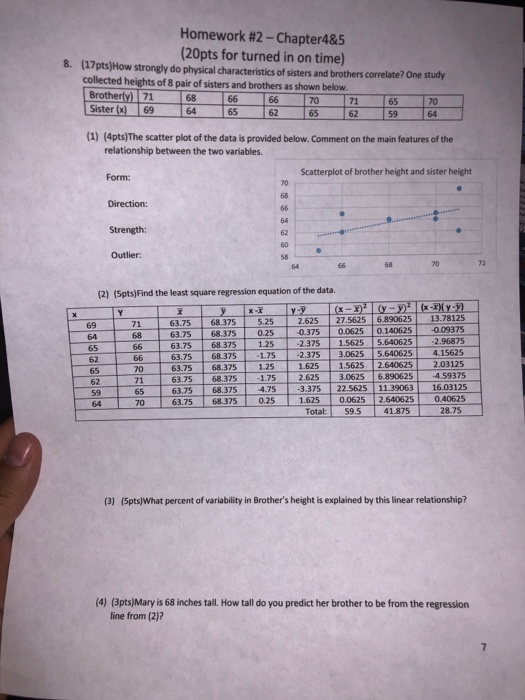 Solved Homework #2-Chapter4&5 (20pts for turned in on time) | Chegg.com