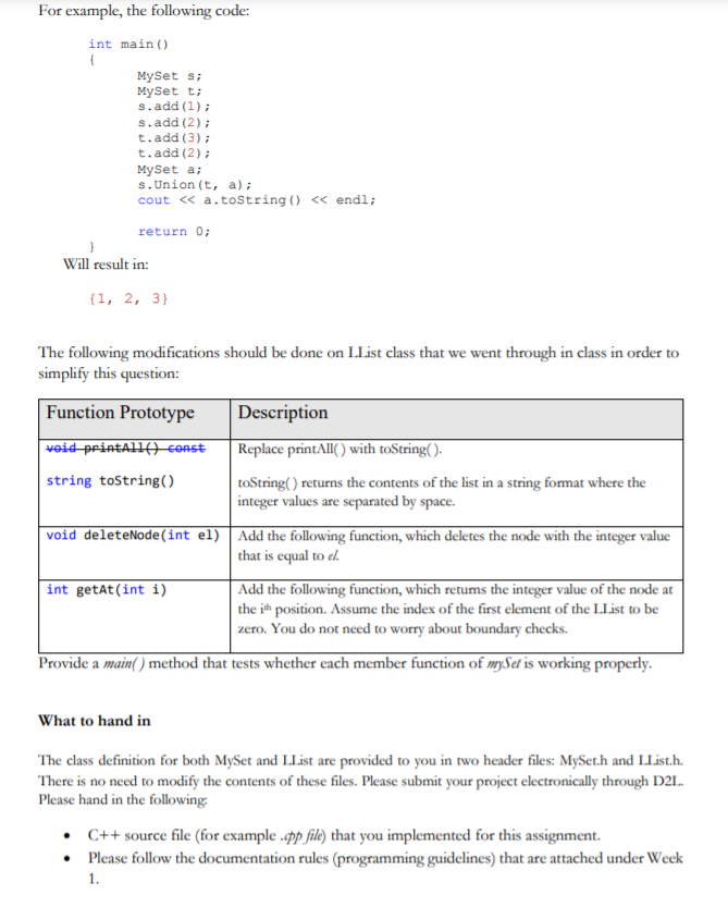 A set is a collection of unordered items that | Chegg.com