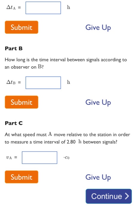 Solved A space station sounds an alert signal at time | Chegg.com
