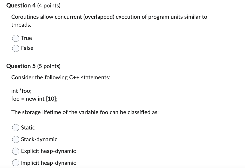 Solved Coroutines Allow Concurrent Overlapped Execution Of