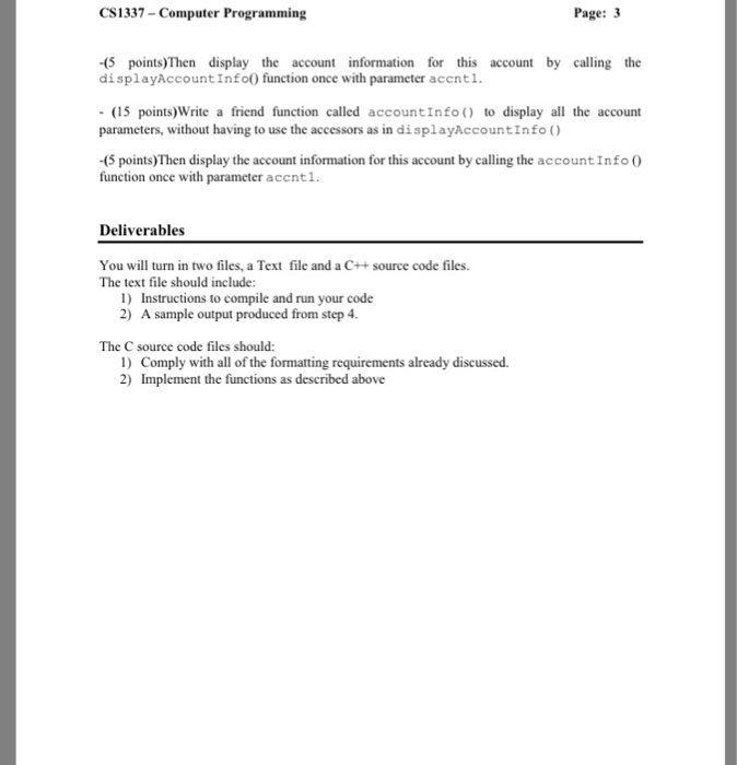 Solved Introduction In this assignment you will write a | Chegg.com