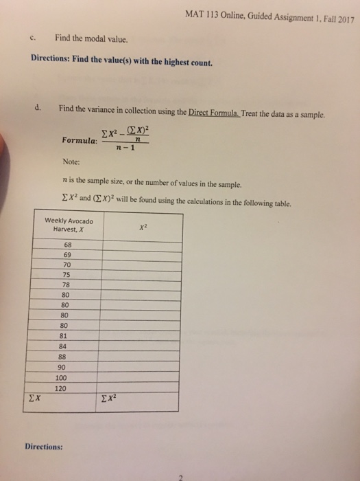 Solved Find the modal value. Find the value(s) with the | Chegg.com