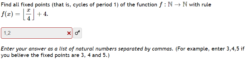 Solved Find all fixed points (that is, cycles of period 1 ) | Chegg.com