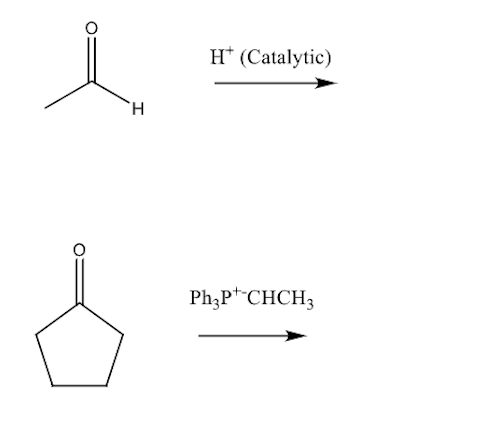Solved H+(Catalytic) Ph3P+−CHCH3 | Chegg.com