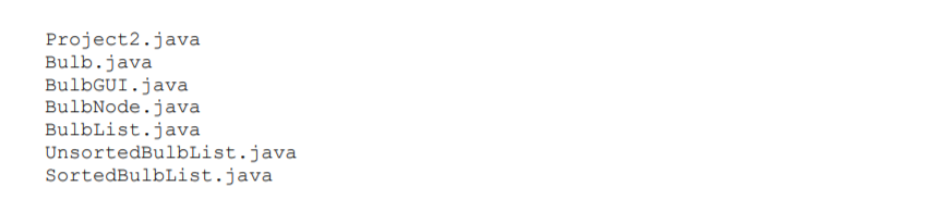 Solved Create a class to represent light bulbs Create a | Chegg.com