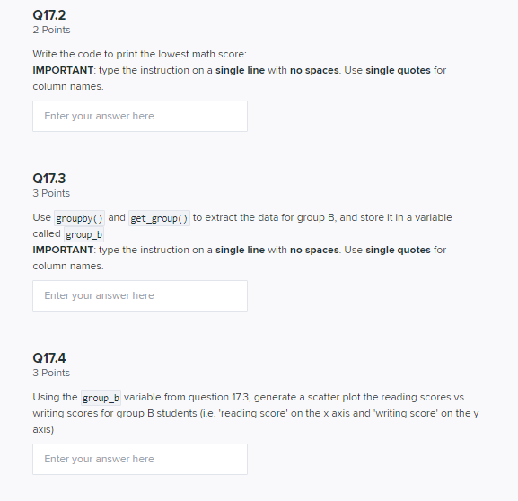 Solved Q17 Structured Data in Python 11 Points Consider the | Chegg.com