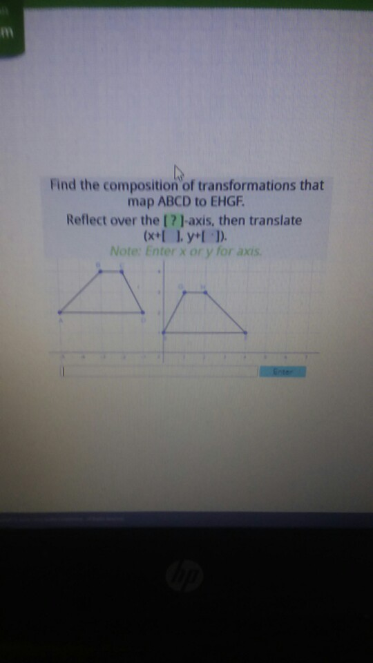 Solved Find the composition of transformations that map ABCD | Chegg.com