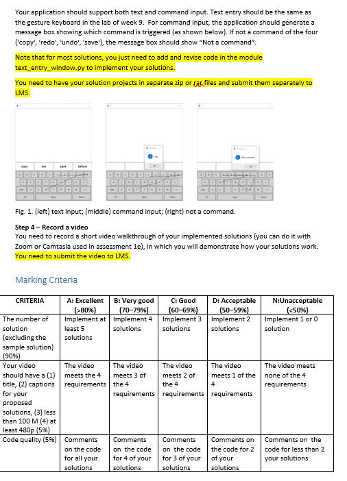 Solved Problem Description This assignment requires you to | Chegg.com