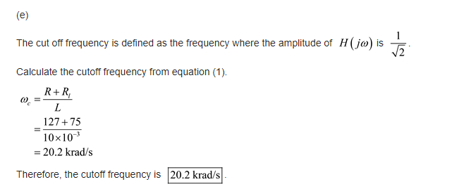 Solved 14.4: For part (e) plot the frequency response in | Chegg.com