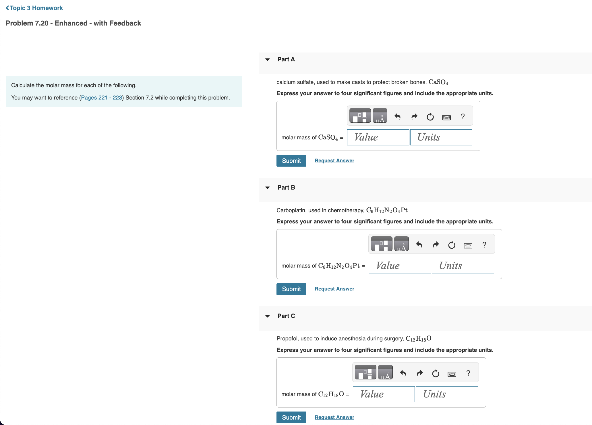 Solved FeSO4, iron supplement Express your answer using two | Chegg.com