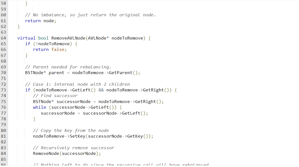 Solved \#ifndef AVLNODE_H \#define AVLNODE_H \#include | Chegg.com