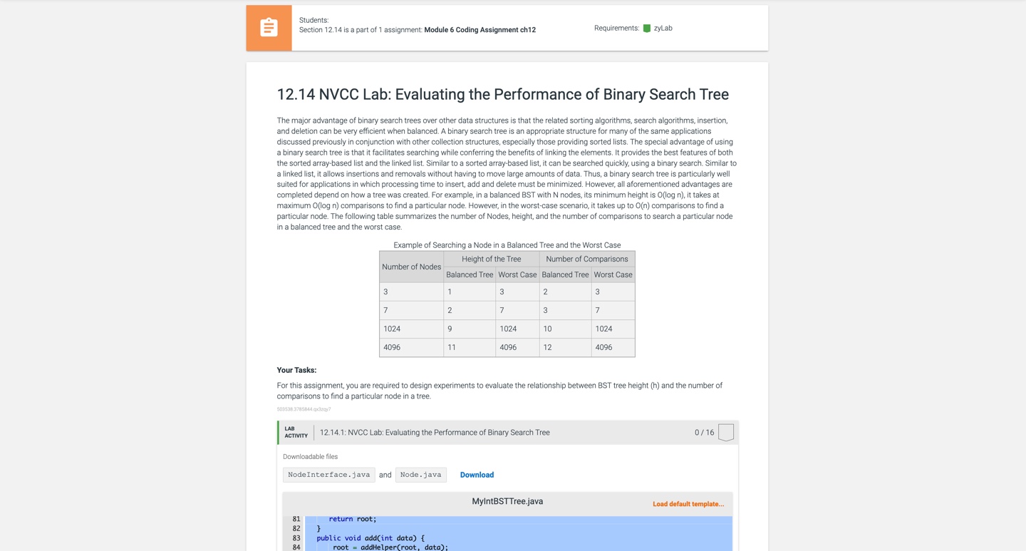 Solved IN JAVA PLEASE!!! /***** MyIntBSTTree.txt: the | Chegg.com