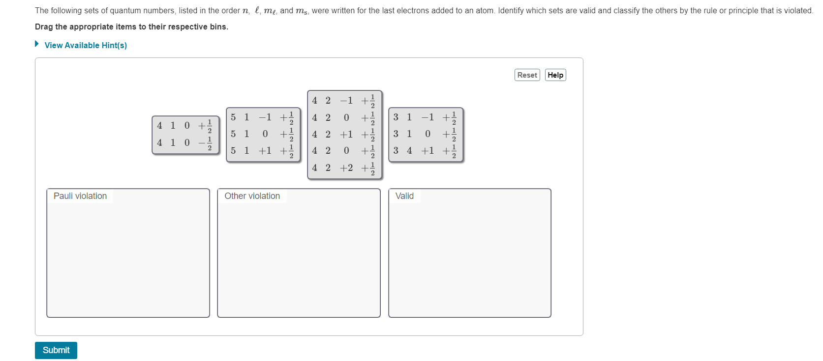 Solved Classify each orbital diagram for ground-state | Chegg.com