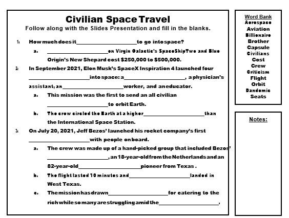 Solved USE THE WORD BANK GIVEN ON SIDE AND FILL THE BLANK | Chegg.com