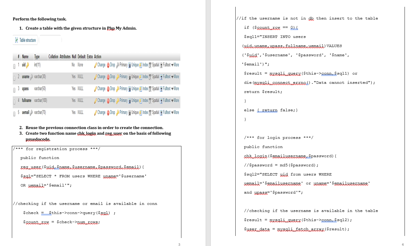 $count Fax = $result-> FONA if ($sent == 1) { for | Chegg.com