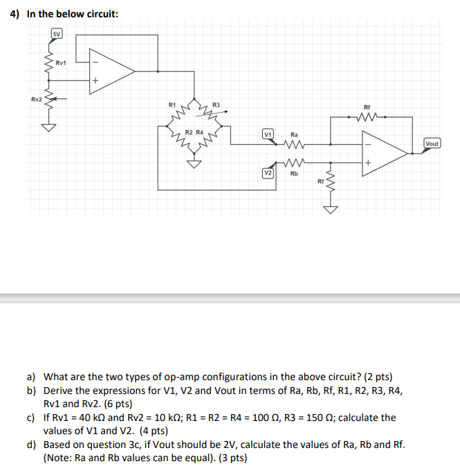 a) What are the two types of op-amp configurations in | Chegg.com