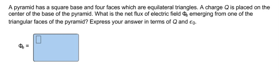 Solved A pyramid has a square base and four faces which are | Chegg.com