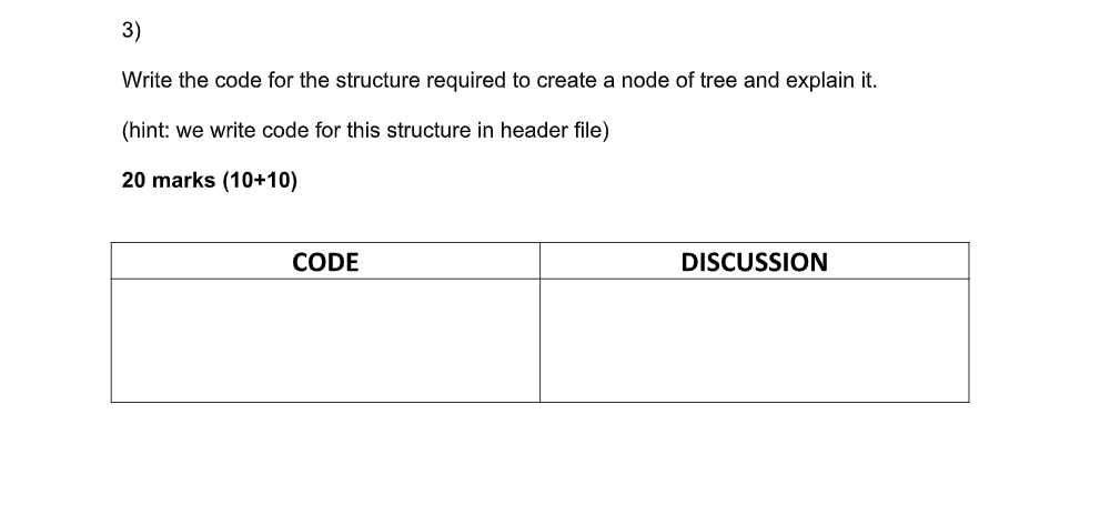 Solved You Have To Write Code In C Using The Tree 5062