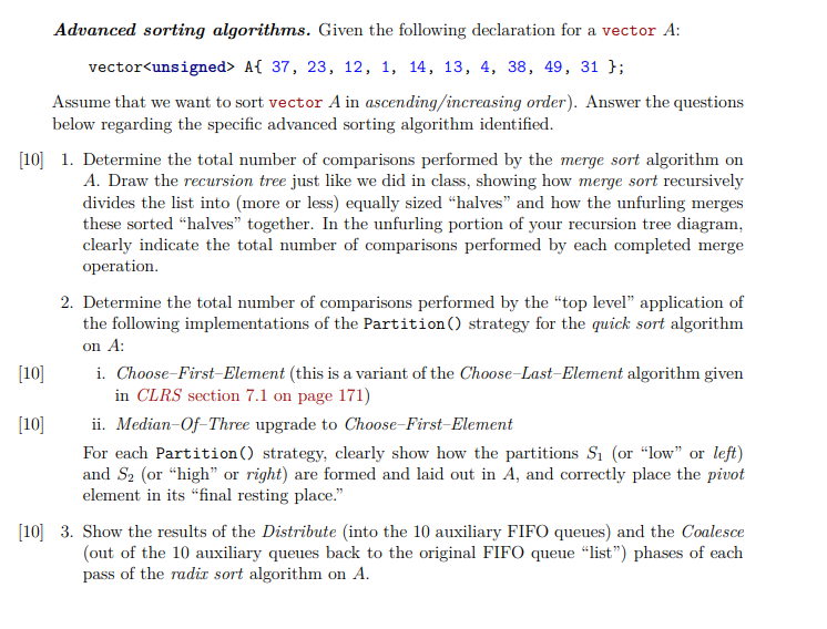 Solved code does not need to be written for this, questions | Chegg.com