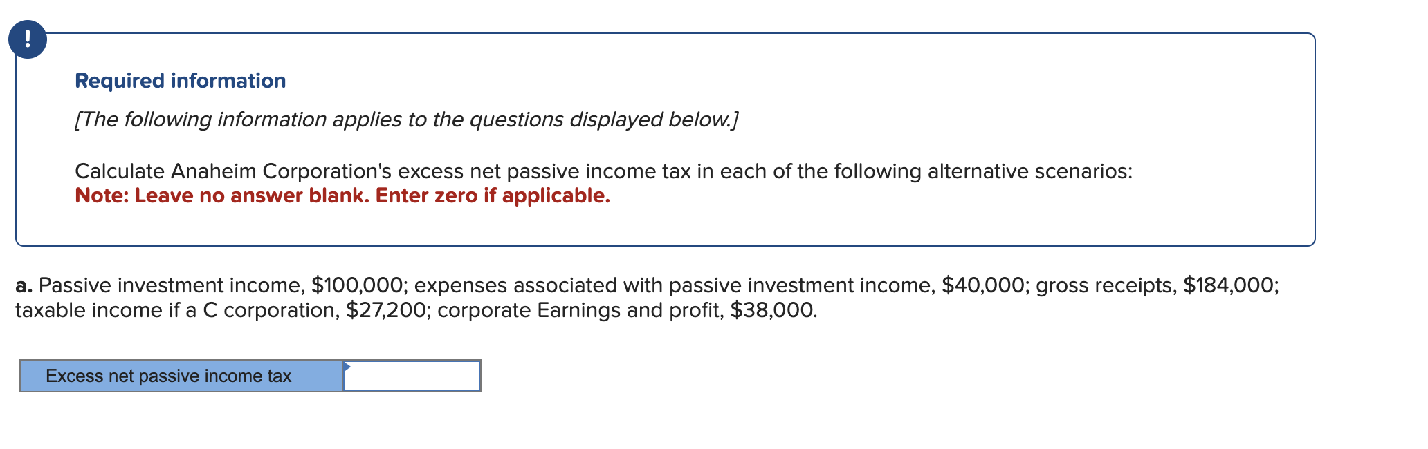 Solved Required information [The following information | Chegg.com