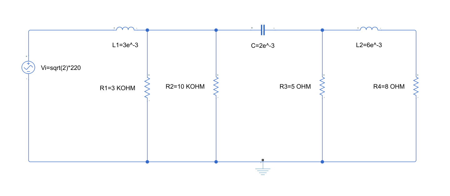 Solved Analysis of the circuit by using phasor | Chegg.com