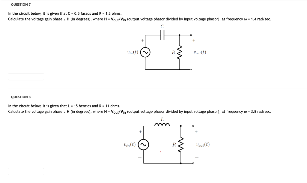 Solved In the circuit below, it is given that C=0.5 farads | Chegg.com