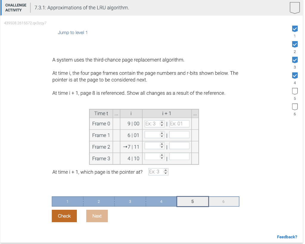 Solved A system uses the third-chance page replacement | Chegg.com