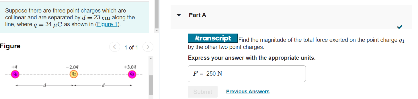 Solved Suppose there are three point charges which are | Chegg.com