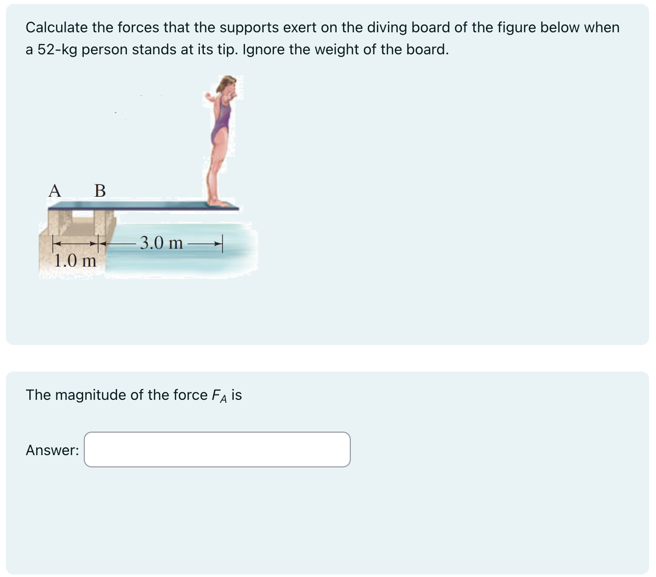 Solved Calculate the forces that the supports exert on the | Chegg.com