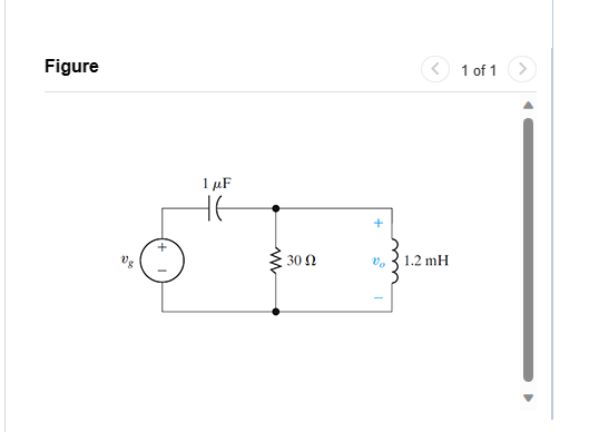 Solved The circuit in (Figure 1) is operating in the | Chegg.com
