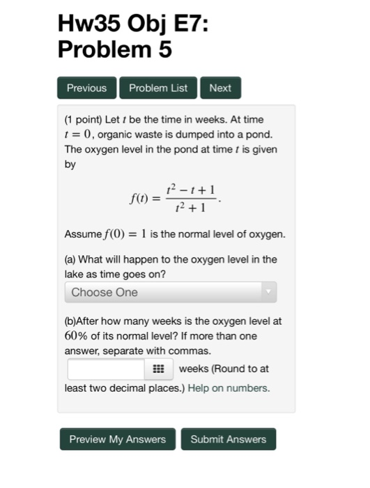 Solved Hw35 Obj E7: Problem 5 Previous Problem List Next (1 | Chegg.com