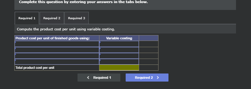 Solved Use the following information for the Exercise below. | Chegg.com