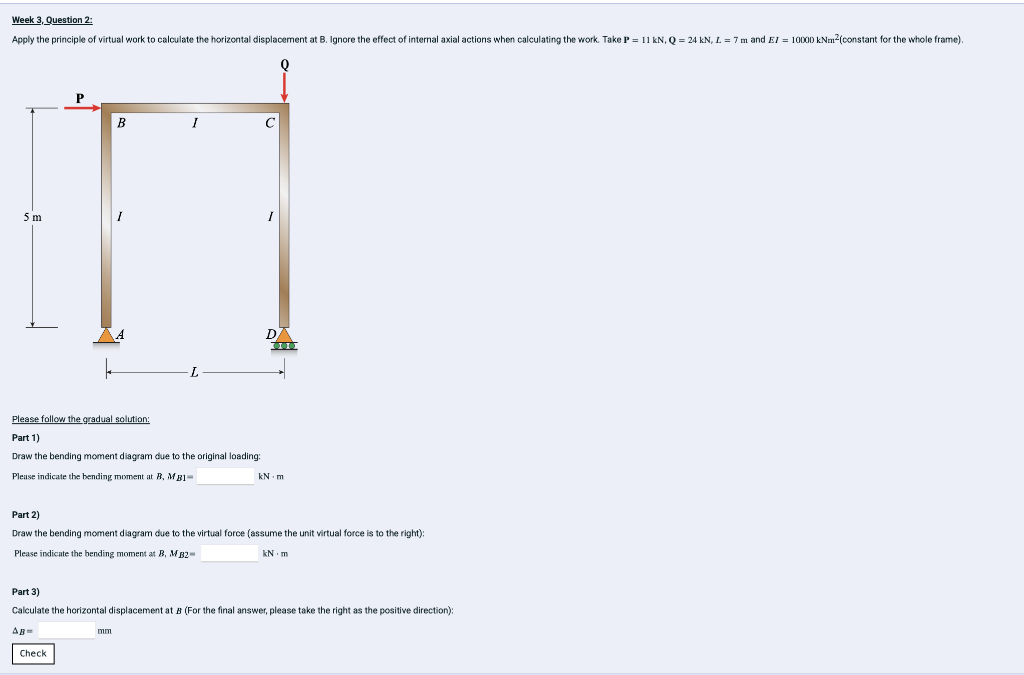 Solved Week 3, ﻿Question 2:nPlease follow the gradual | Chegg.com