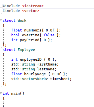 Solved Using C++ Language for MS Visual Studio: Build a | Chegg.com