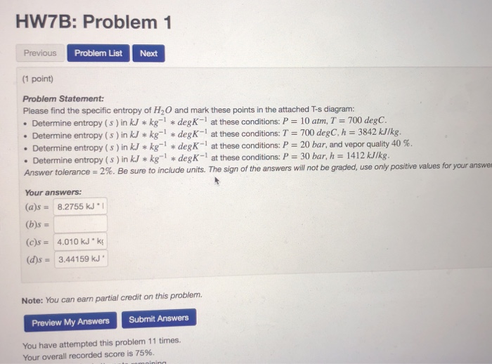 Solved HW7B: Problem 1 Previous Problem List Next 1 point) | Chegg.com