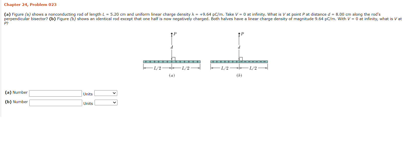 Solved Chapter 24, Problem 023 (a) Figure (a) shows a | Chegg.com