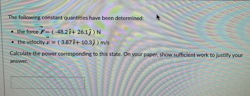 Solved The following constant quantities have been | Chegg.com
