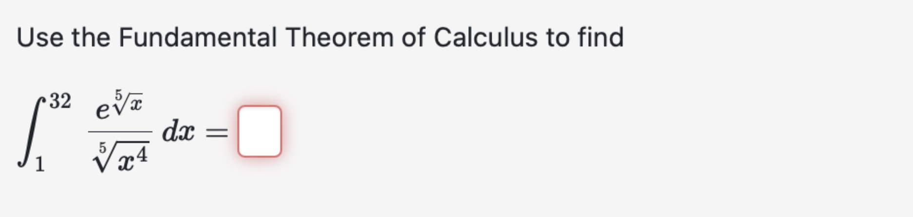 Solved Use the Fundamental Theorem of Calculus to | Chegg.com