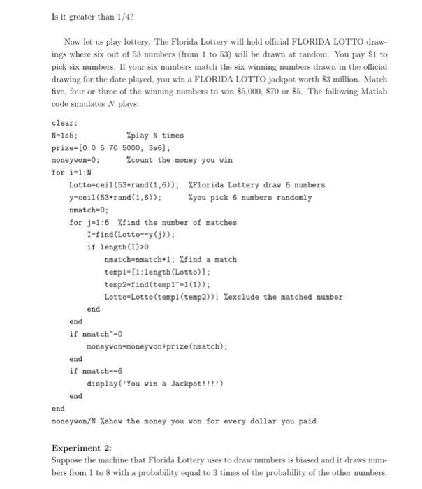Solved Exercise 3: Computer Simulations of Real Problems | Chegg.com