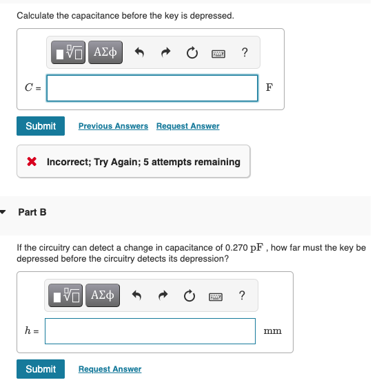 Solved In one type of computer keyboard, each key holds a | Chegg.com