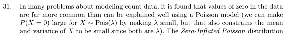 Solved In Many Problems About Modeling Count Data It Is 