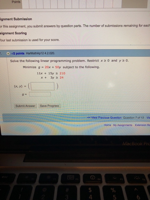 Solved Points ignment Submission r this assignment, you | Chegg.com
