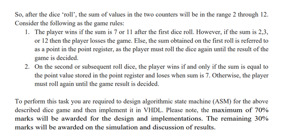 Solved In this task you are required to design an electronic | Chegg.com