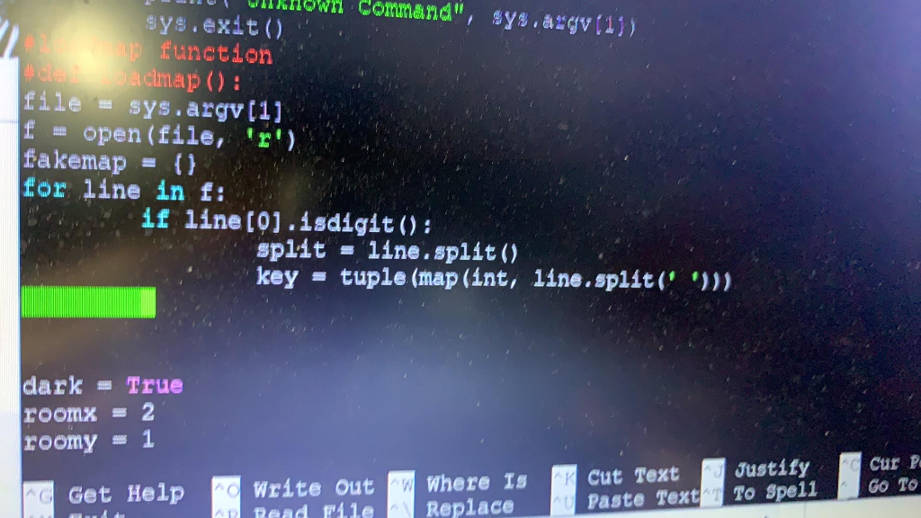 Solved Hello i am reading a file that goes like this ROOM 2 | Chegg.com