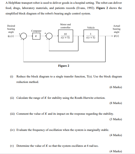 Solved A HelpMate transport robot is used to deliver goods | Chegg.com