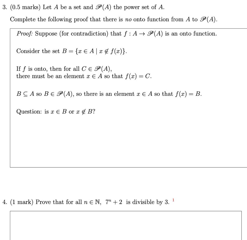 Solved (2 marks) Let R be the relation on N defined by " aRb | Chegg.com