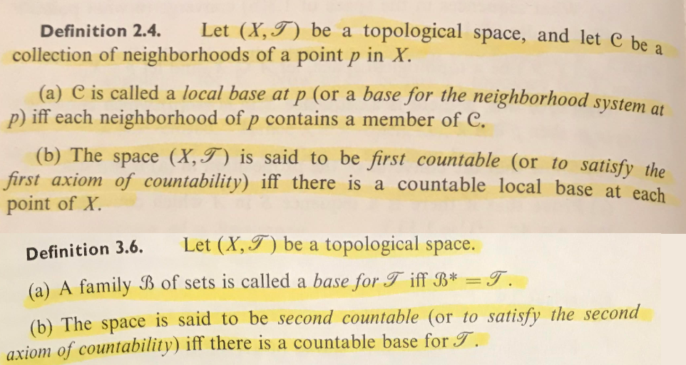 Solved Using these two definitions, prove why First | Chegg.com